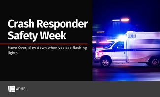 Crash Responder Safety Week: Move Over, slow down when you see flashing ...
