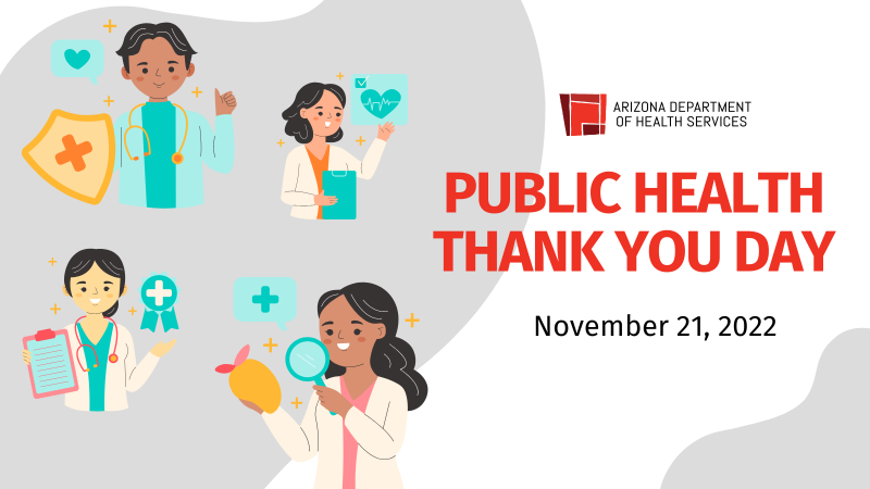 On Public Health Thank You Day, we thank Arizonans – AZ Dept. of Health ...