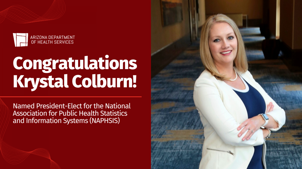 ADHS Vital Records Bureau Chief takes on national role – AZ Dept. of ...